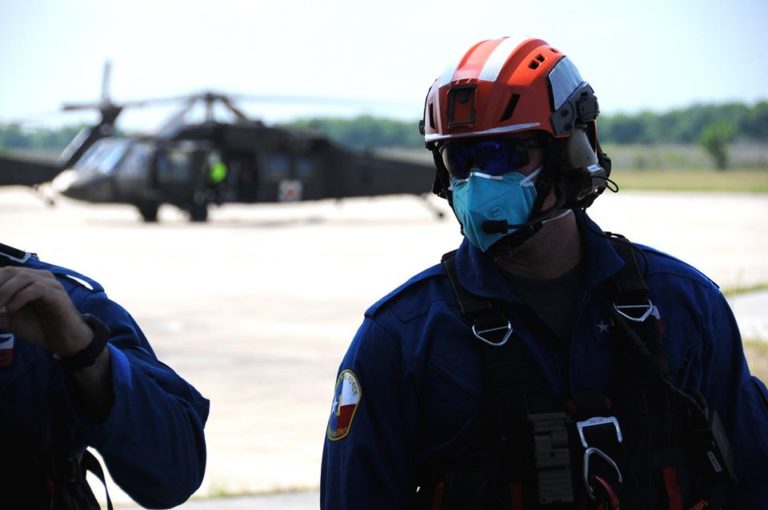 Helicopter search and rescue teams prepare for hurricanes, water ...