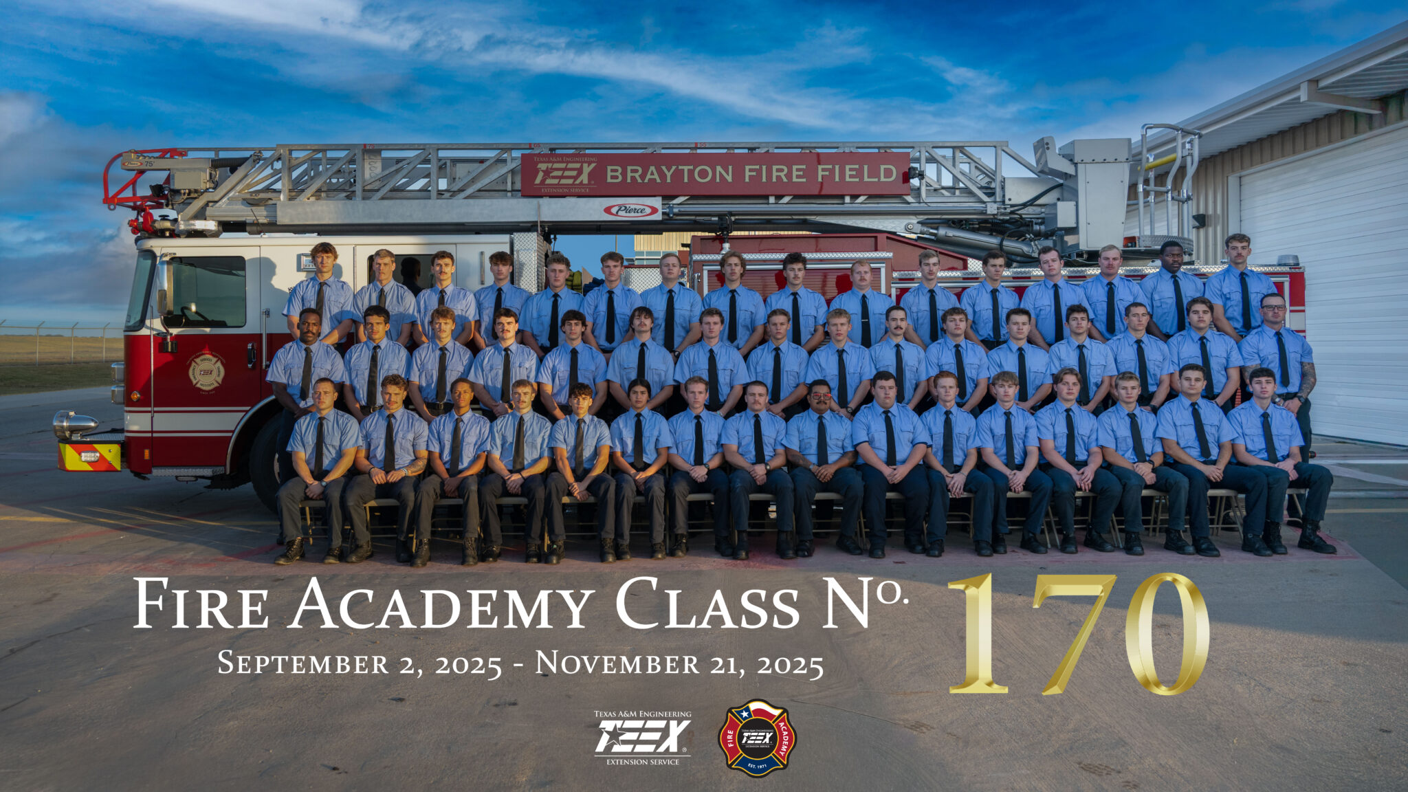 Fire Academy Class 001-70 Graduation | TEEX.ORG