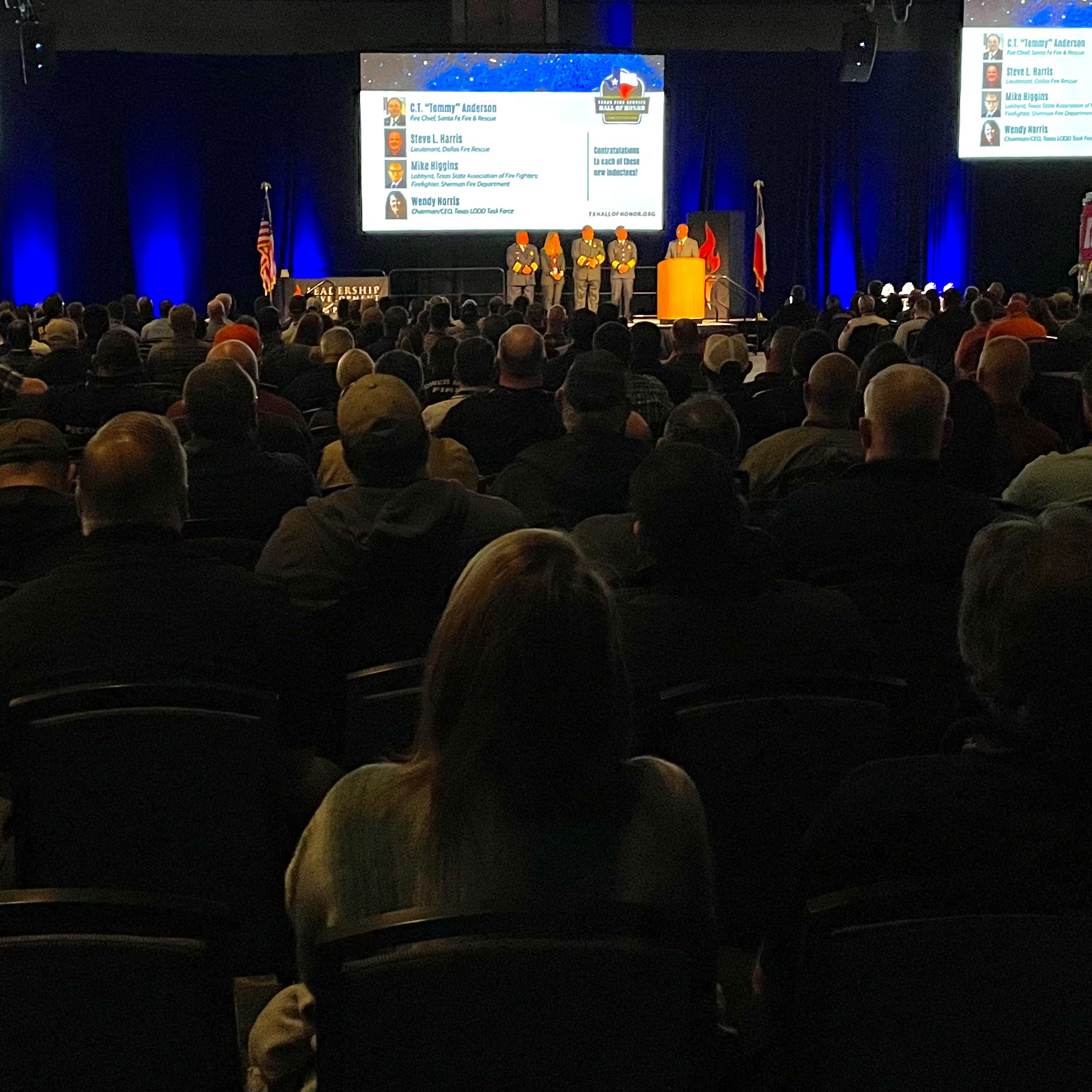 First Annual Texas Fire Service Hall of Honor Lifetime Achievement ...