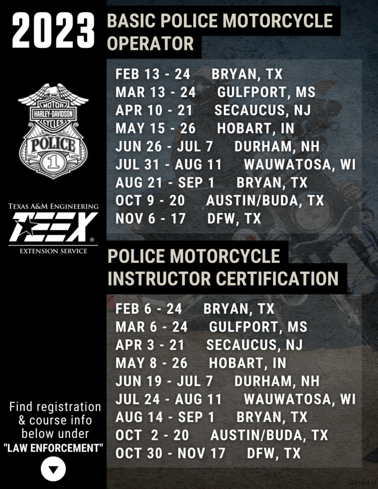 Motorcycle Operations | TEEX.ORG